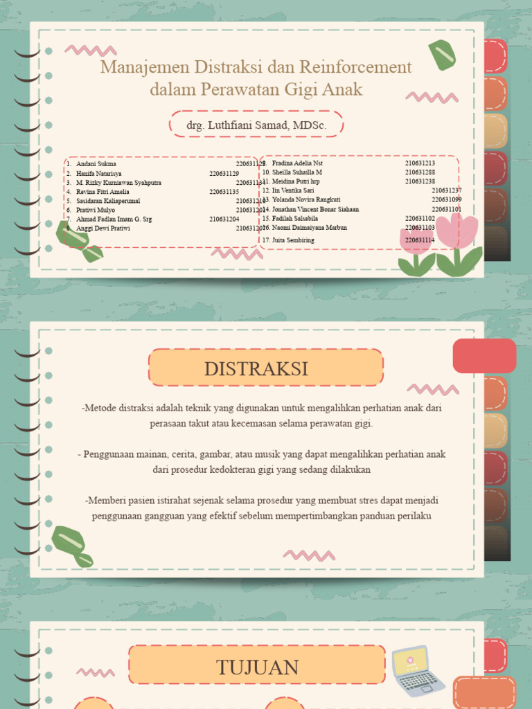 Distraksi Dan Reinforcement | PDF