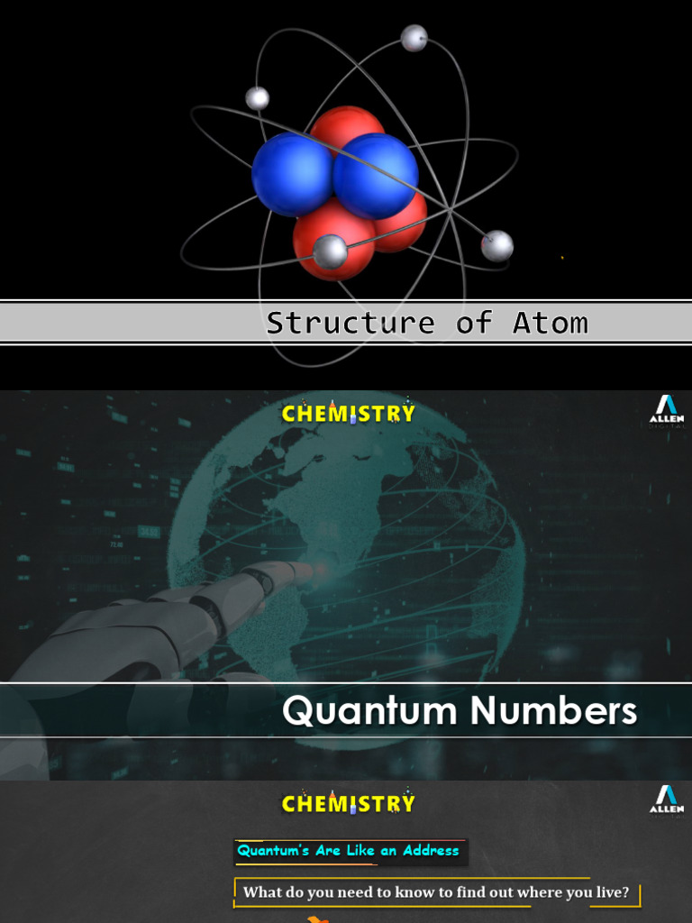 Quantum Numbers Explained | PDF | Quantum Chemistry | Applied And Interdisciplinary Physics