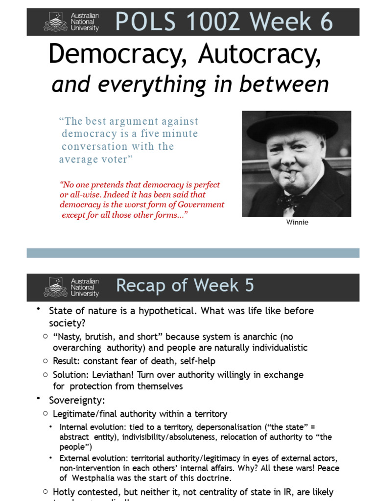 Understanding Democracy and Autocracy | PDF | Democracy | Political ...