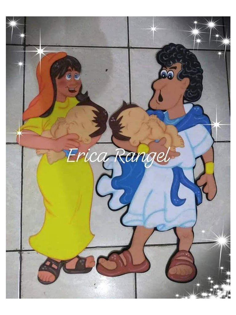 moldes Isaque e Rebeca | PDF