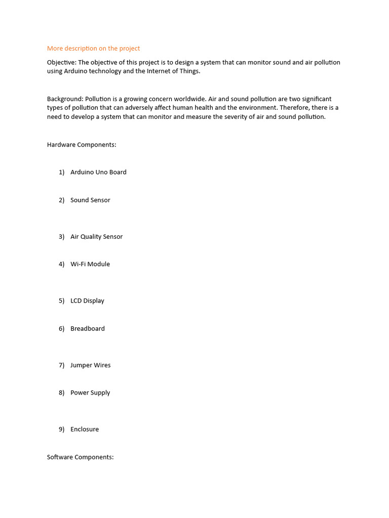 Describe | PDF | Internet Of Things | Arduino
