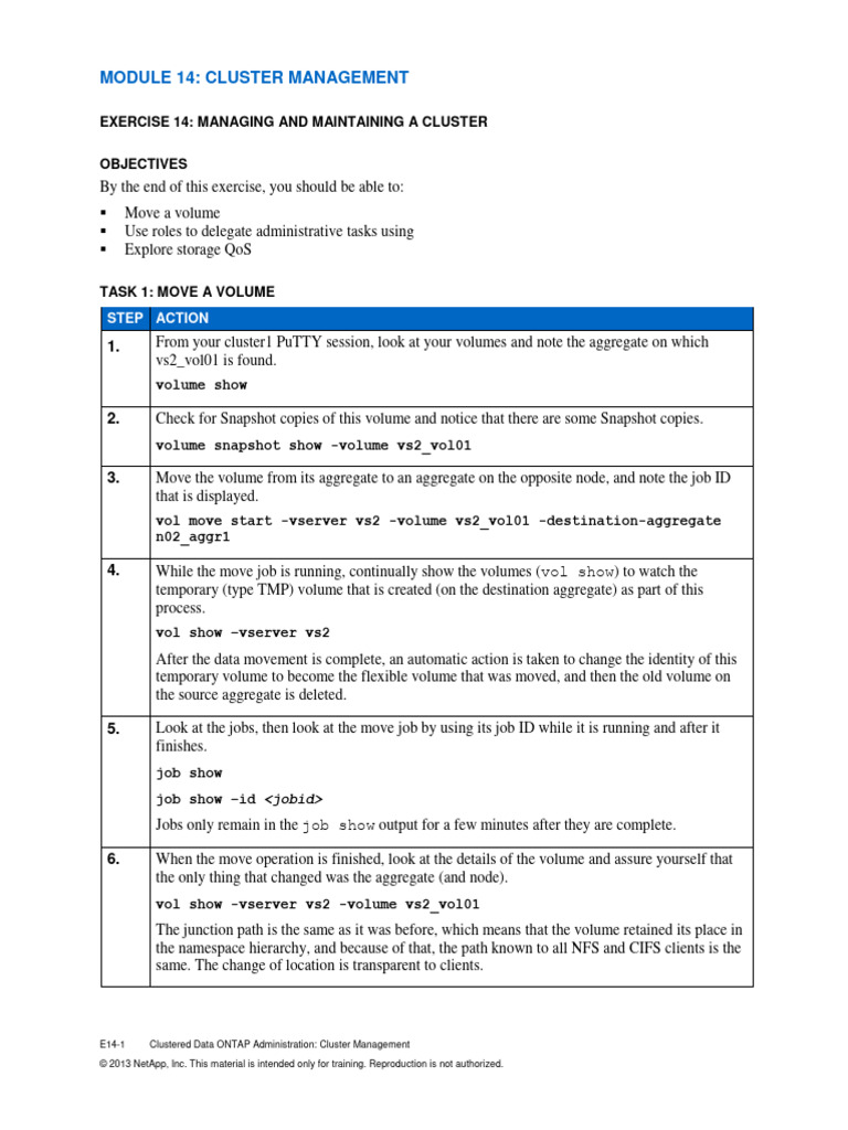 14 ClusterManagment EG | PDF | System Software | Information Technology