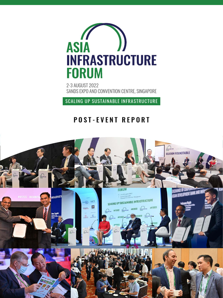 AIF 2022 - Post Event Report | PDF | Infrastructure | Climate Change ...