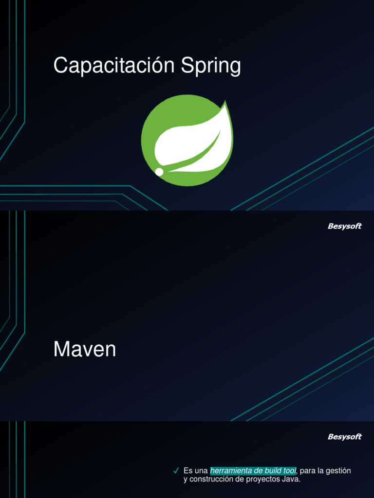Unidad 1 - Introduccion | PDF | Spring Framework | Java (lenguaje de programación)