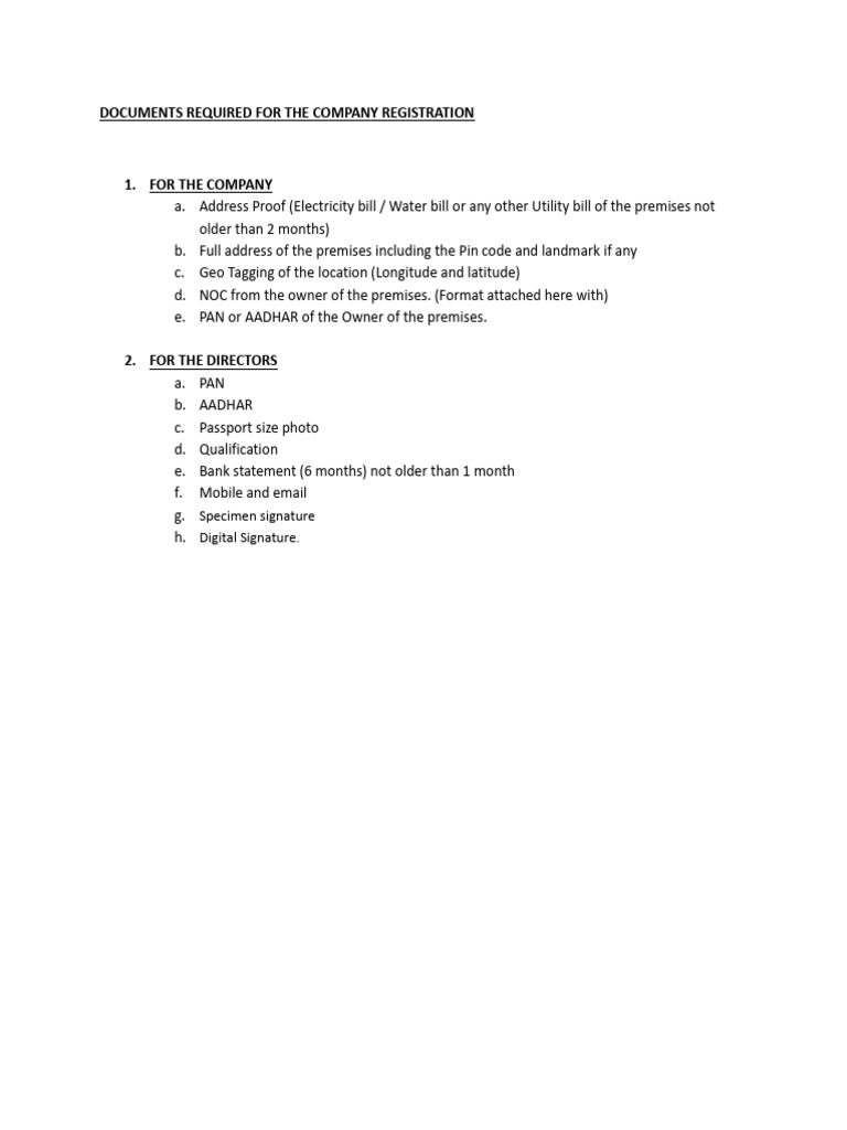 Docs For PVT LTD | PDF | Business | Law
