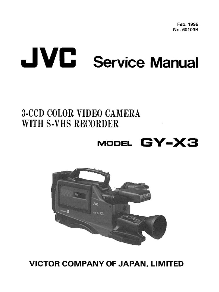 jvc_gy-x3 | PDF