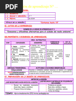 Sesión Completamos Patrones Gráficos | PDF | Aprendizaje | Modificación de comportamiento
