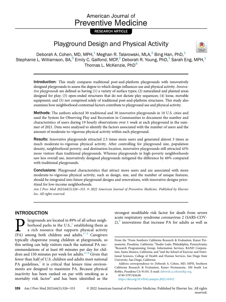 playground_design | Download Free PDF | Playground