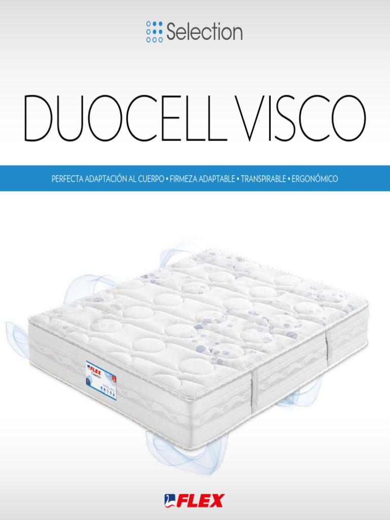 Ficha Selection Duocell Visco 2019 | Descargar gratis PDF | Colchón