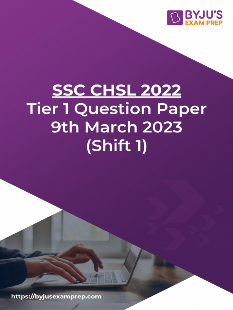 SSC CHSL Question Paper 2023 09 03 2023 1st Shift 66 | PDF | Mixture | Vegetables
