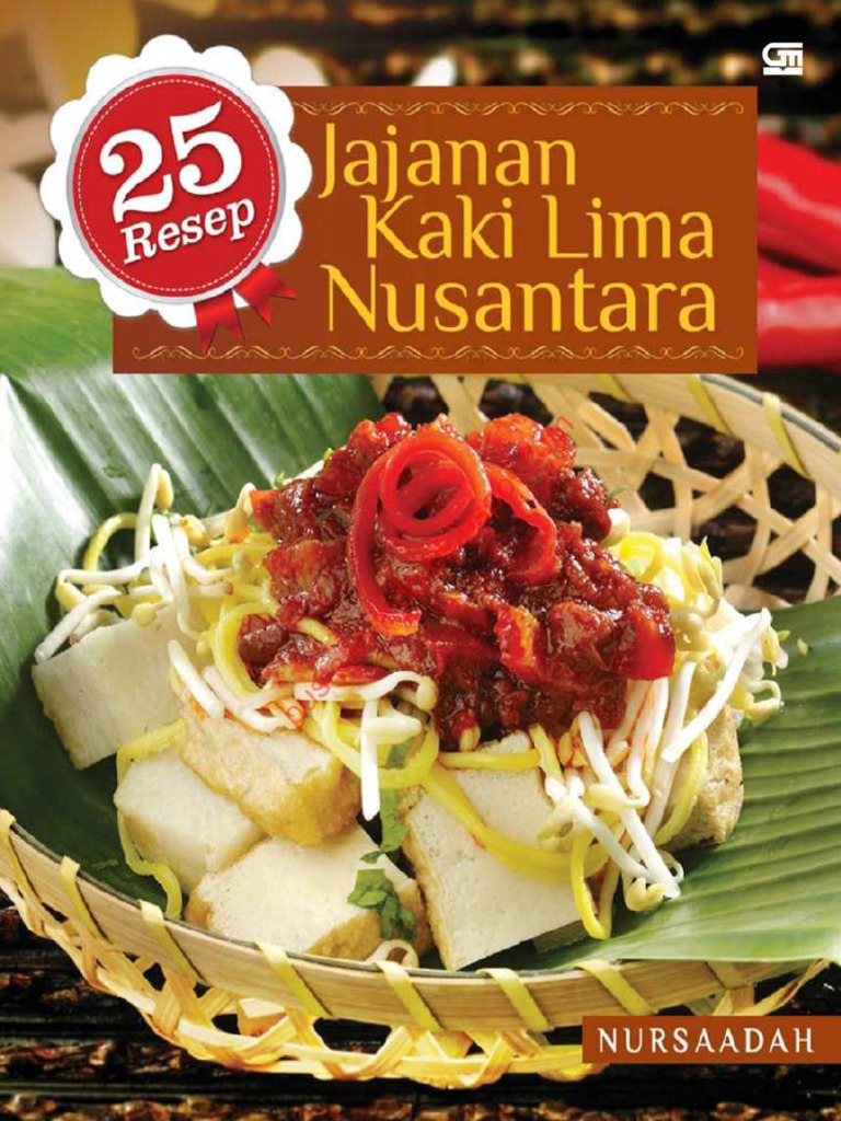 25 Resep Jajanan Kaki Lima Nusantara | PDF