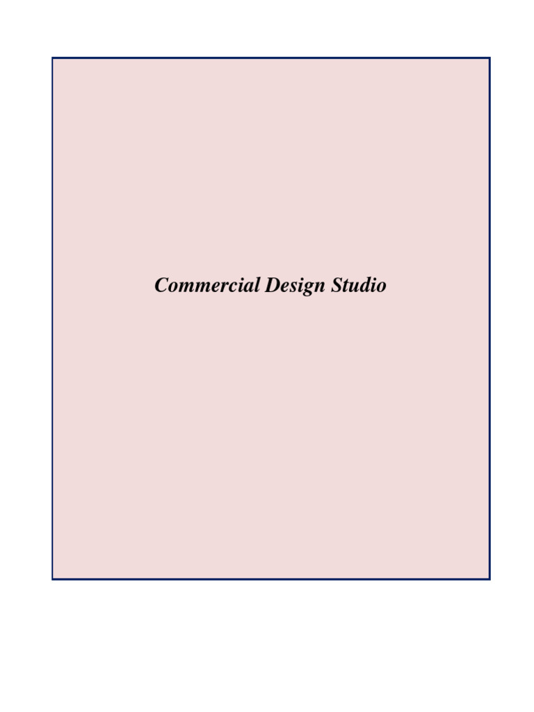 3. Commercial Design Studio | Download Free PDF | Restaurants | Kitchen