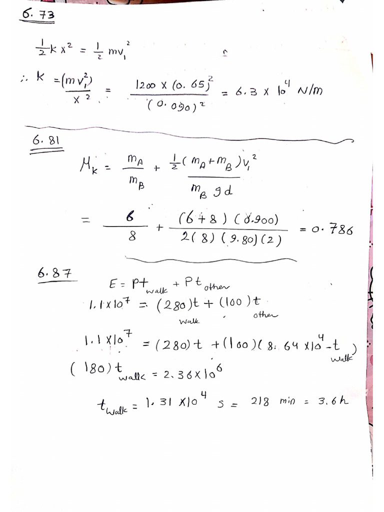 Physics Probem 2 | PDF