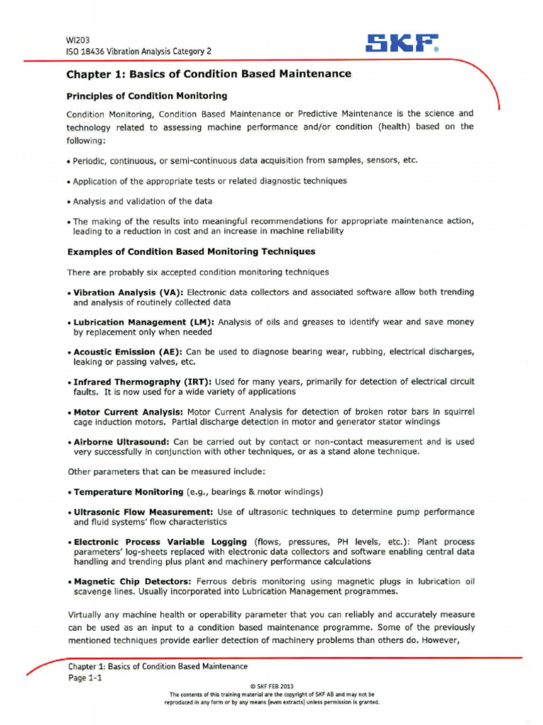 C1- Basics of CB Maint | PDF