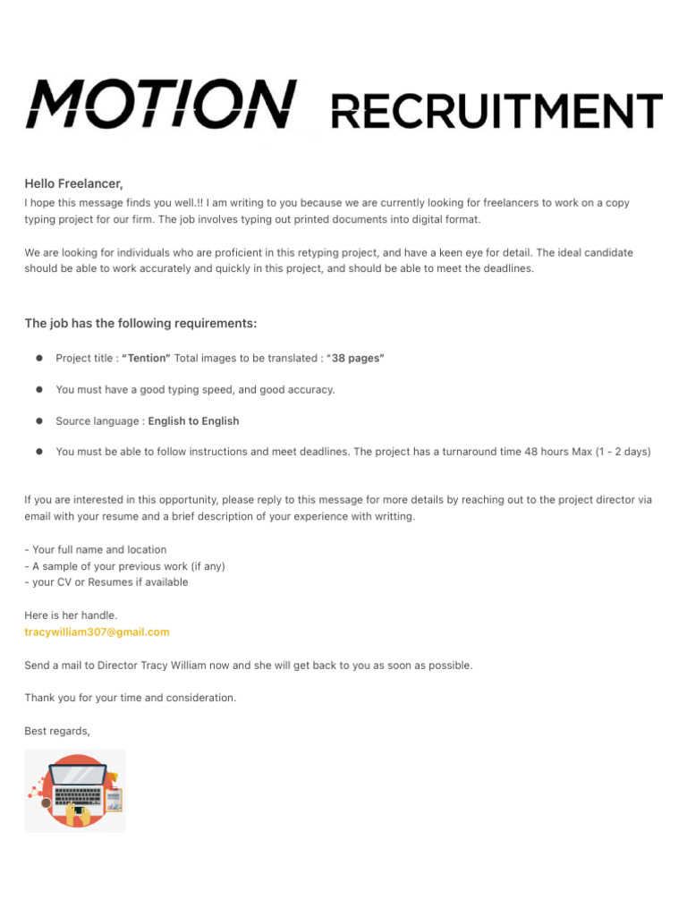 Copy typing project | PDF