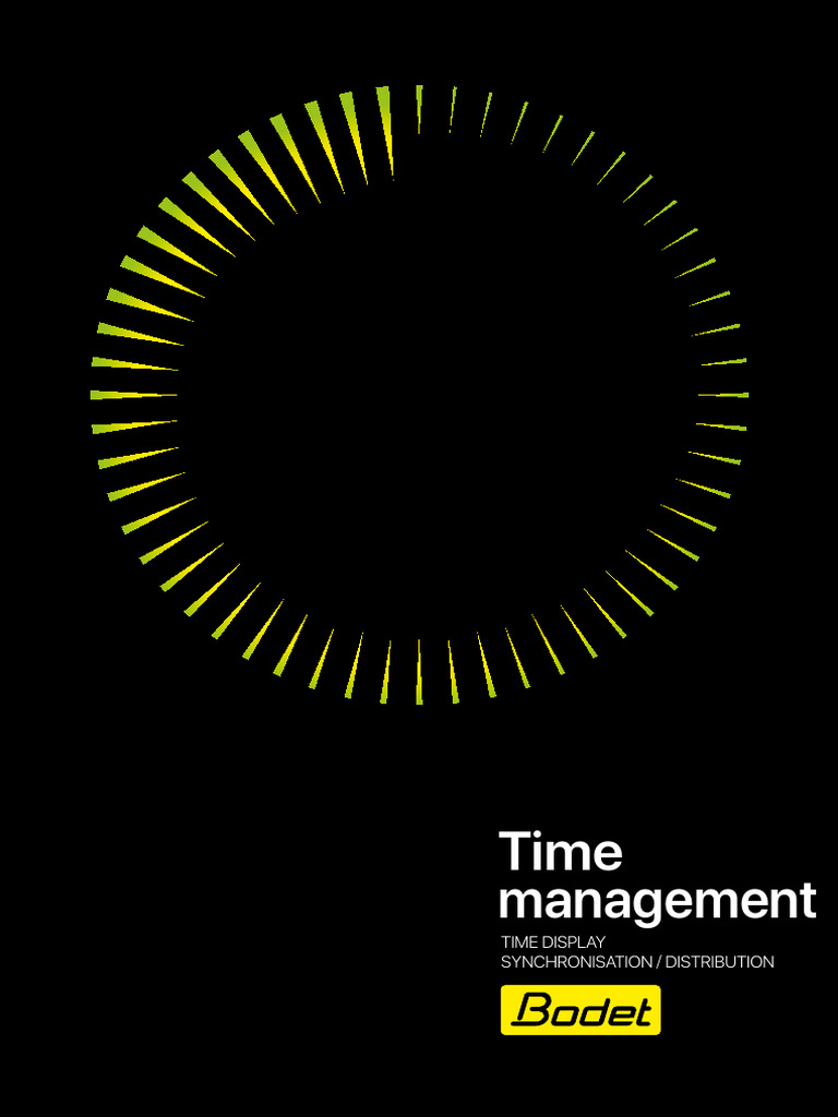 Bodet Time Management | PDF | Clock