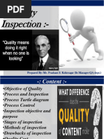 IPQC Planning for Quality Control | PDF | Troubleshooting | Leak