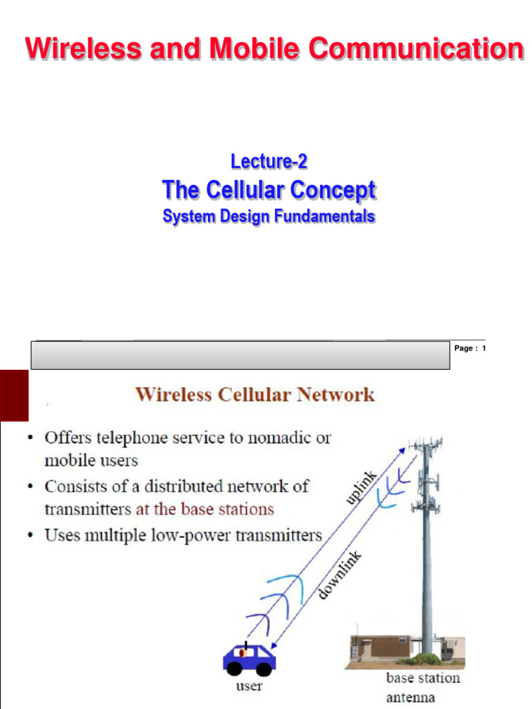 Chap 3 Lec 3 | PDF | Cellular Network | Wireless Network