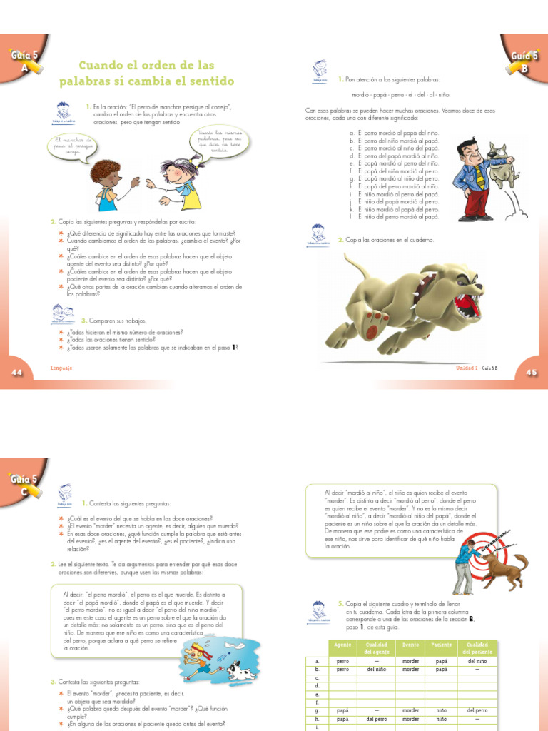 Taller Español 21 | PDF