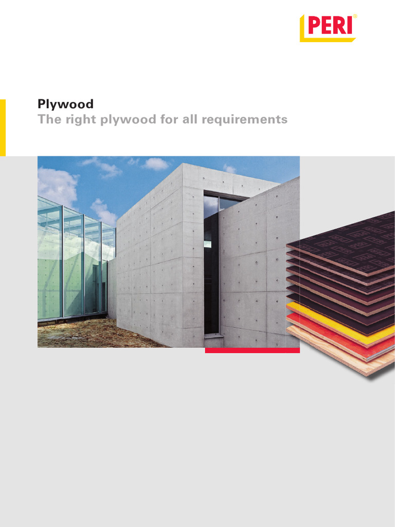 Plywood Peri | Download Free PDF | Plywood | Building Materials