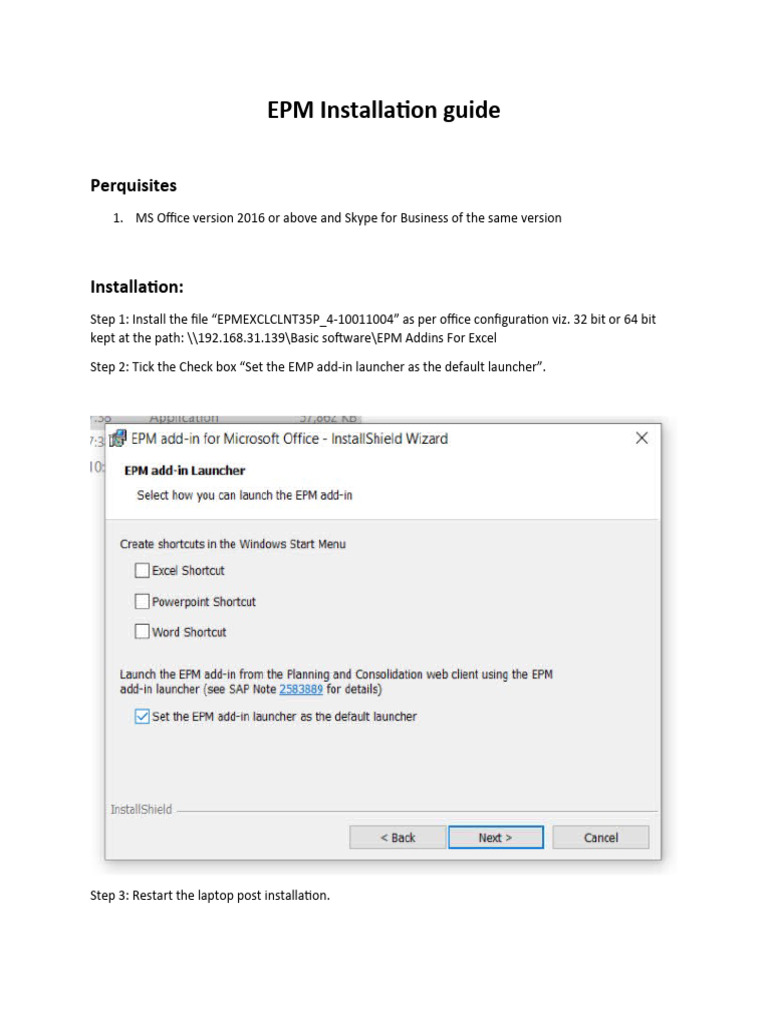 EPM Installation Guide | PDF