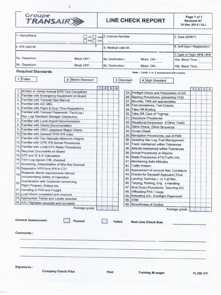 Line Check | PDF