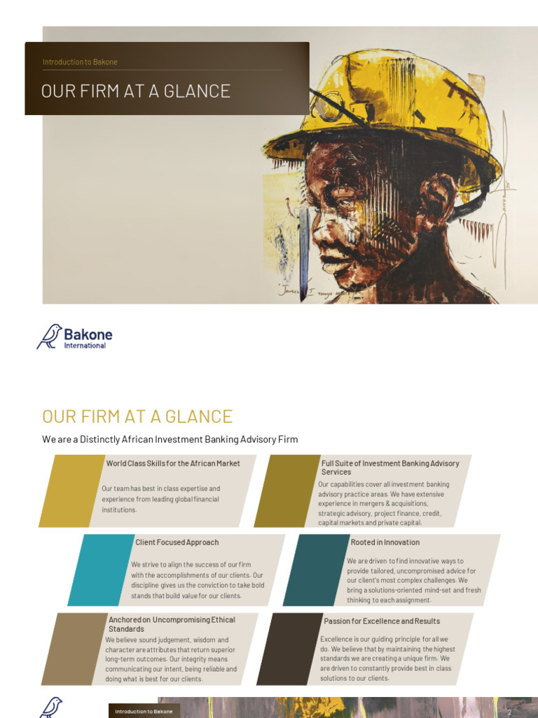 2023.12.01 - Bakone Company Profile | PDF | Mergers And Acquisitions ...