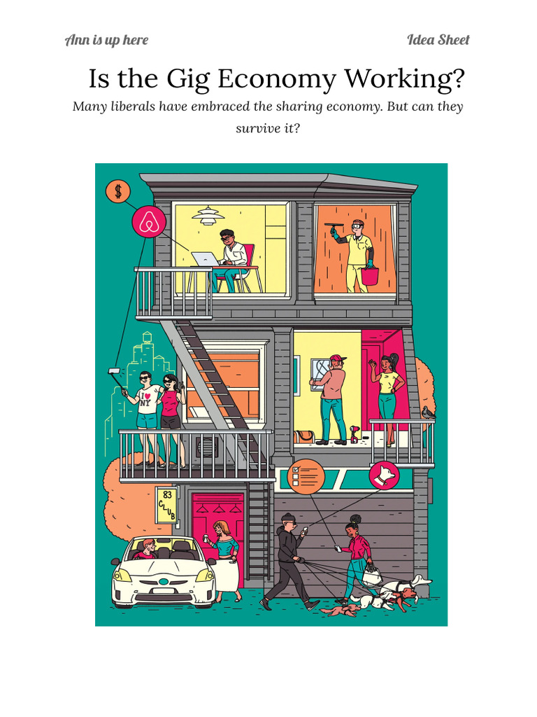 TaskRabbit and the Gig Economy in Iowa | PDF | Economies