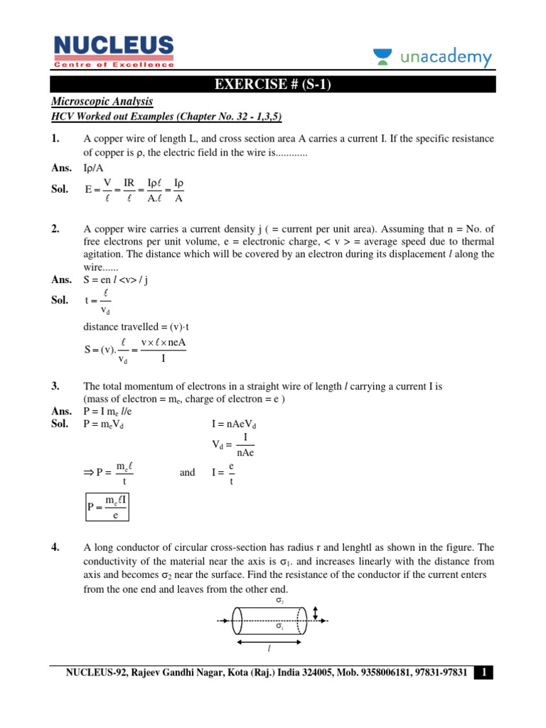 Local Current in The Home | Download Free PDF | Electrical Resistivity ...