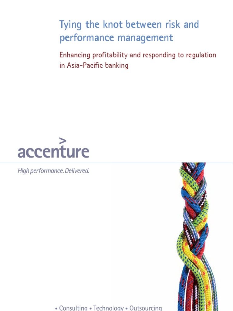 Accenture Tying The Knot Between Risk and Performance Management | PDF ...