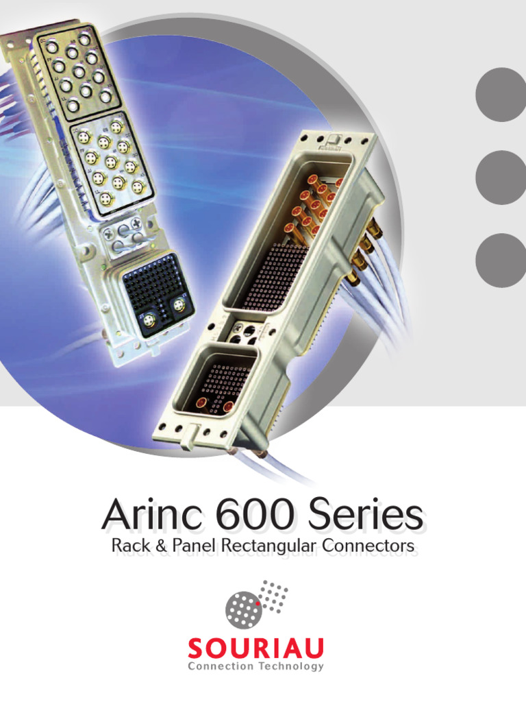 Arinc 600 Series | PDF | Electrical Connector | Alternating Current
