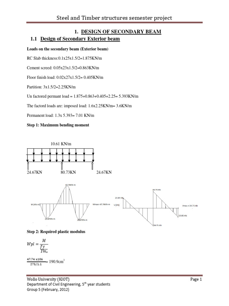 Steel Design | PDF | Column | Buckling