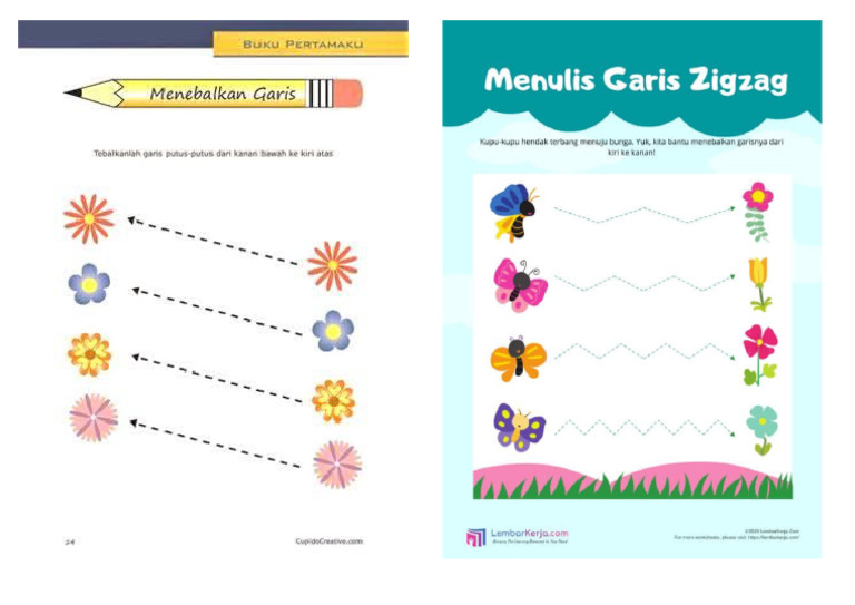 Menebalkan Garis Zigzag | PDF