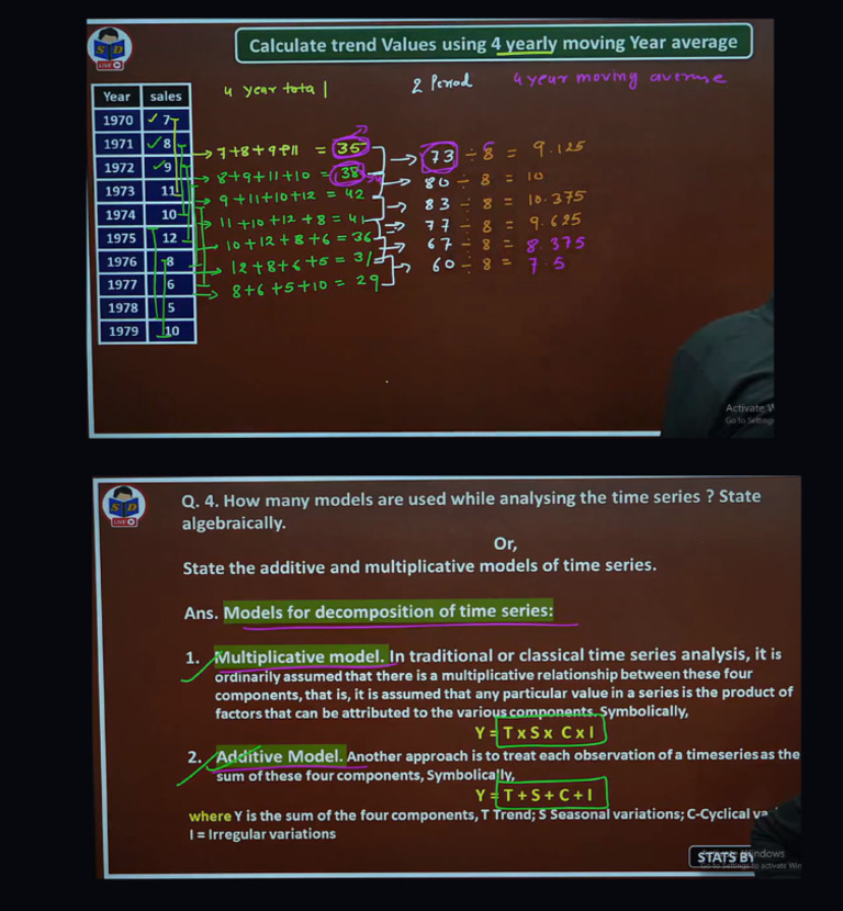 Analysis of Time Series | PDF
