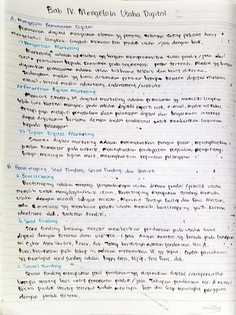 Gabriela Melina W - 1705620077 - Ringkasan Bab 4 | PDF