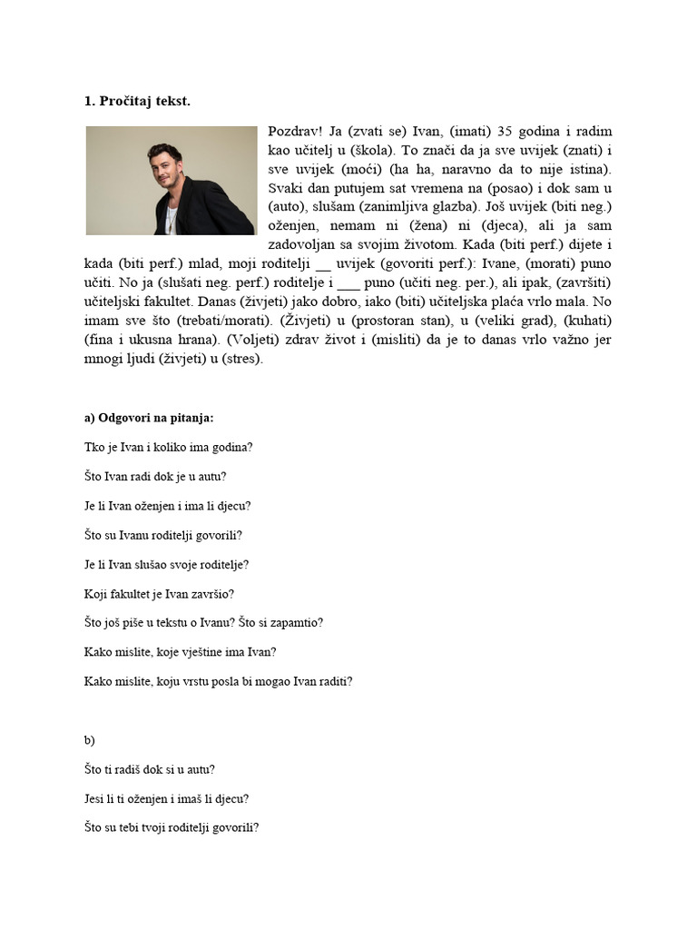 Ivan Na Razgovoru Za Posao | PDF