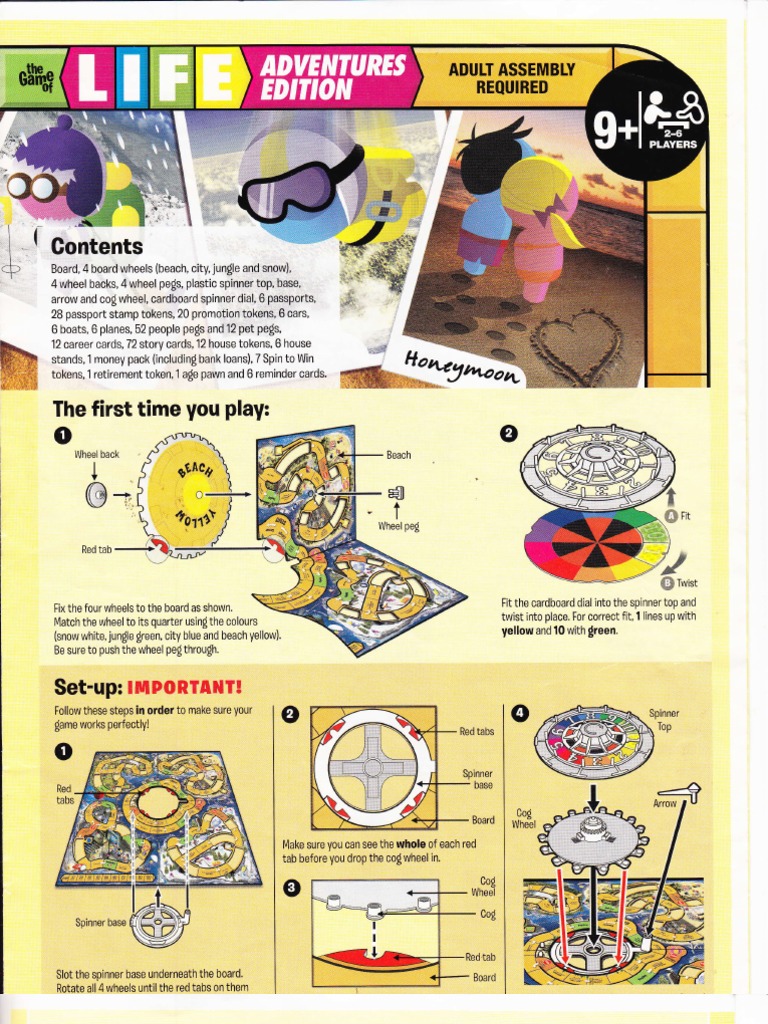 The Game of Life: An Instruction Manual for the Classic Board Game ...