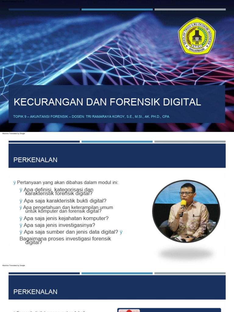Forensik Digital dan Akuntansi Forensik | PDF | Komputer