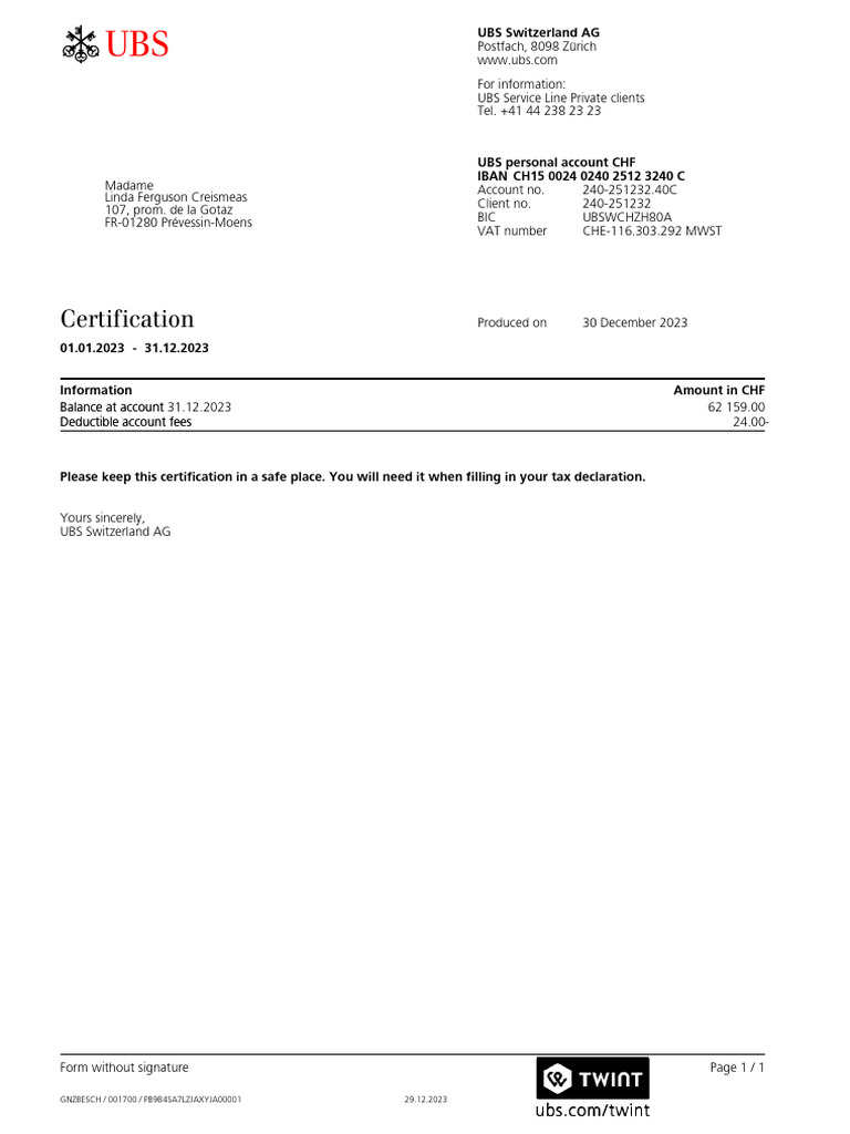 Certification | PDF
