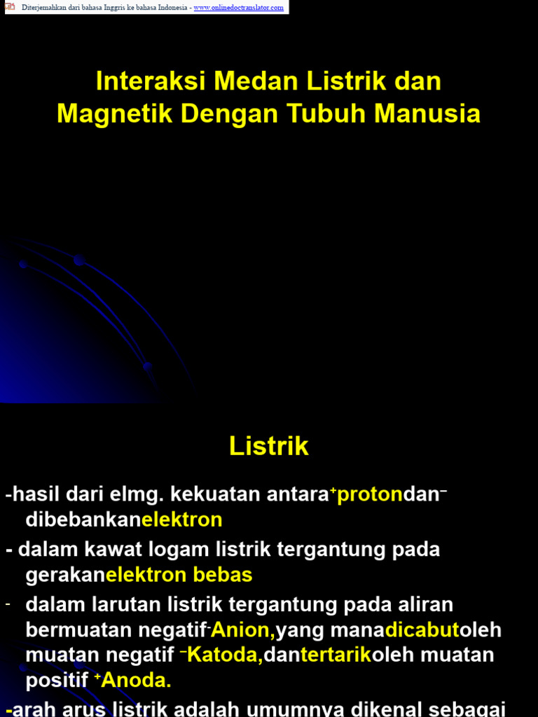 Interaction of Electric and Magnetic Fields Handout - En.id | PDF | Metode & Bahan Ajar | Sains ...
