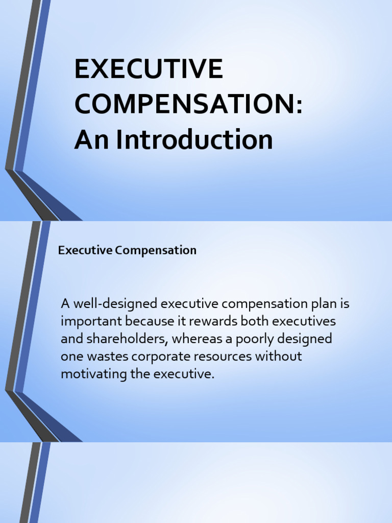 Chapter 13 - Cadiang | PDF | Executive Compensation | Incentive