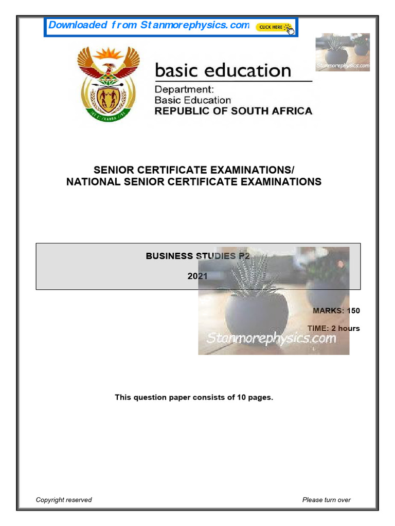 Business-Studies-NSC-Grade-12-June-2021-P2-and-Memo | Download Free PDF ...