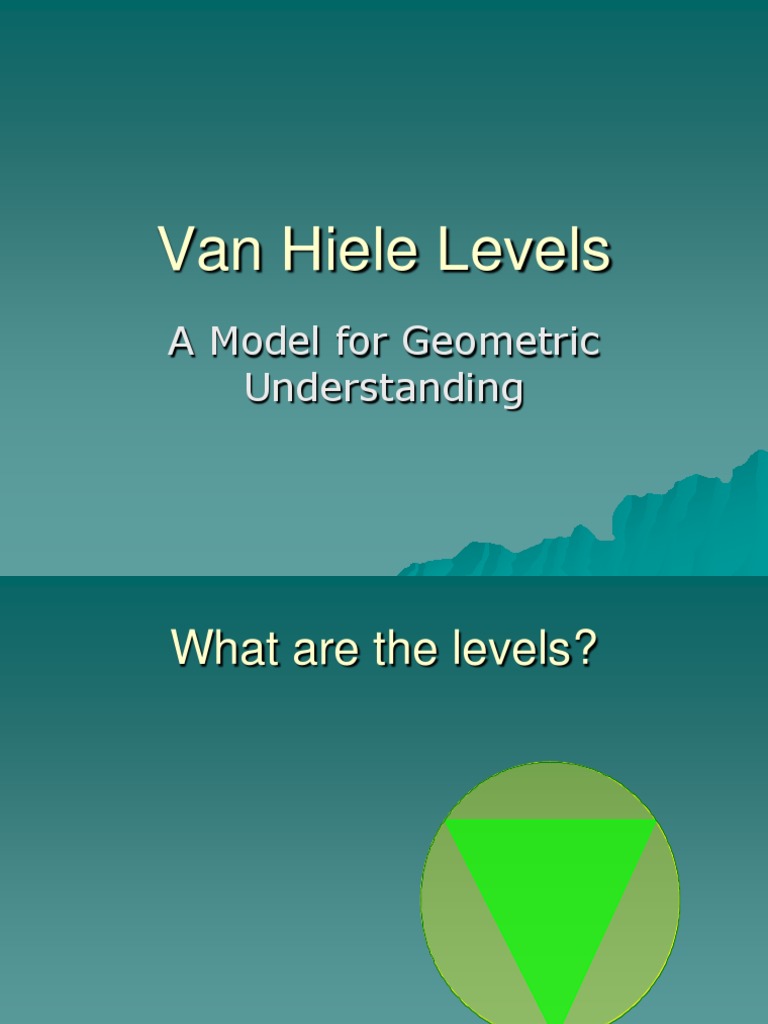 Van Hiele Level 1 Activities Explained | PDF | Shape | Rectangle