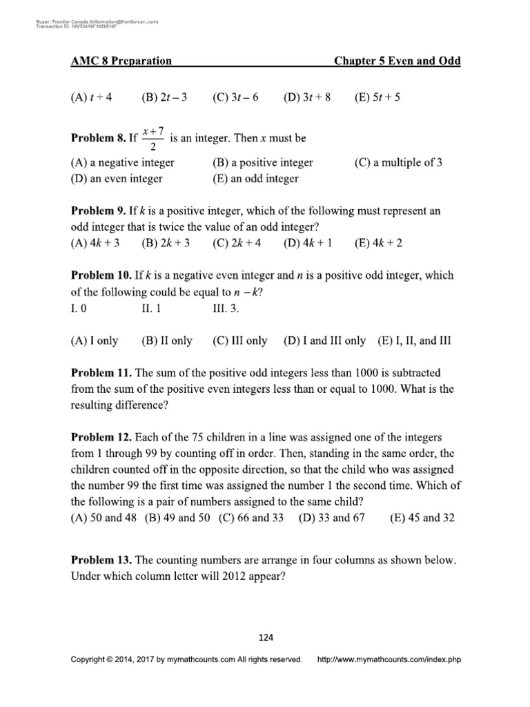 Chapter#5 Homework | PDF
