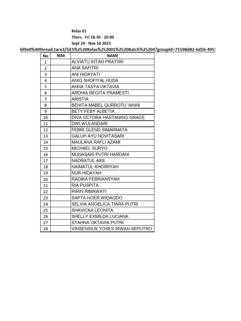GES Batch 4 - R | PDF