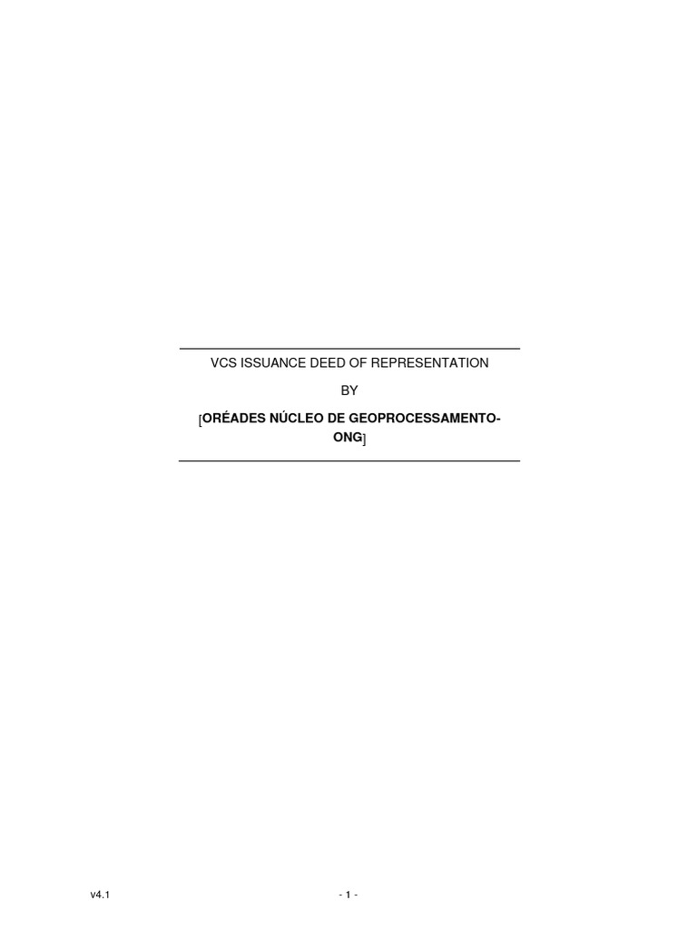 VCS-Issuance-Representation-Single-Representor-v4.1 - ID - 738 - 2nd ...