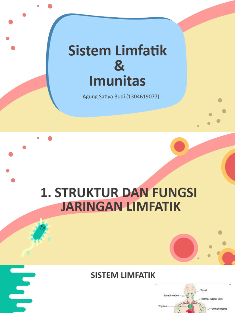 Sistem Limfatik - Imunitas | PDF | Sains & Matematika