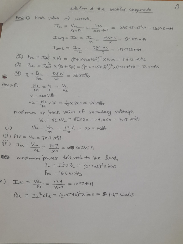 Assignment 2 (Answers) | PDF