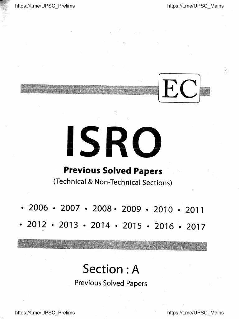 ISRO PYQs Book | PDF | Electrical Engineering | Electromagnetism