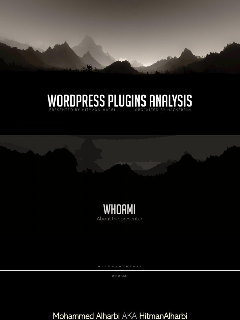 Wordpress Plugin Analysis Paper | PDF | Word Press | Ajax (Programming)